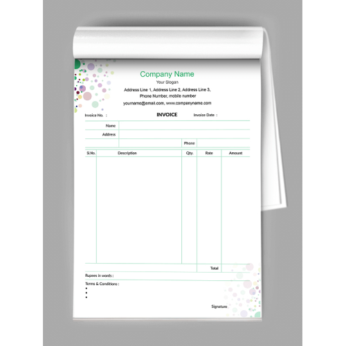 Classic Bill Book Design