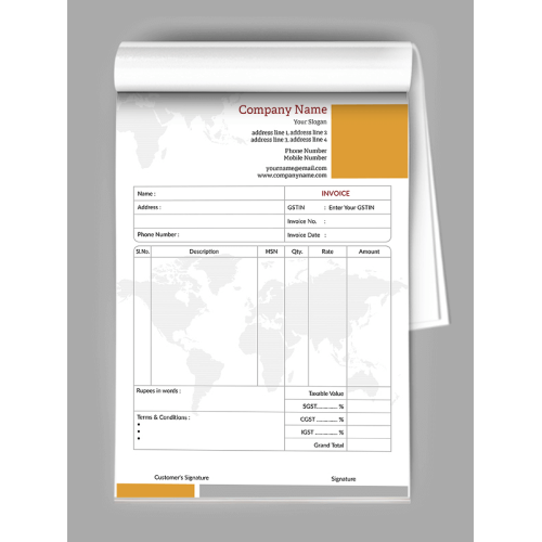 Consultancy Bill Book