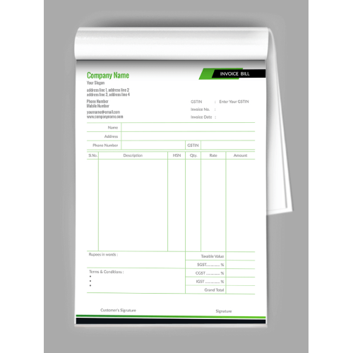 Personal Bill Book
