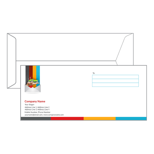 Construction Company Envelope Design