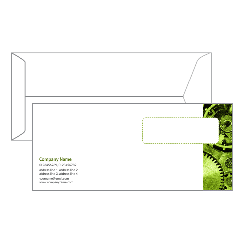 Automobiles Envelope Design