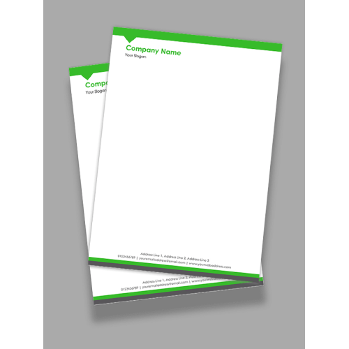 Management Letterhead Design