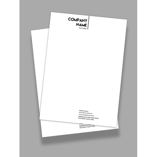 Advocate Letterhead Design