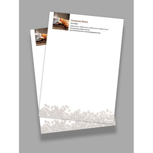 Bakery Letterhead Design