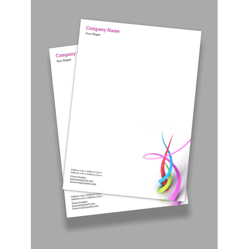 Automobiles Letterhead Design