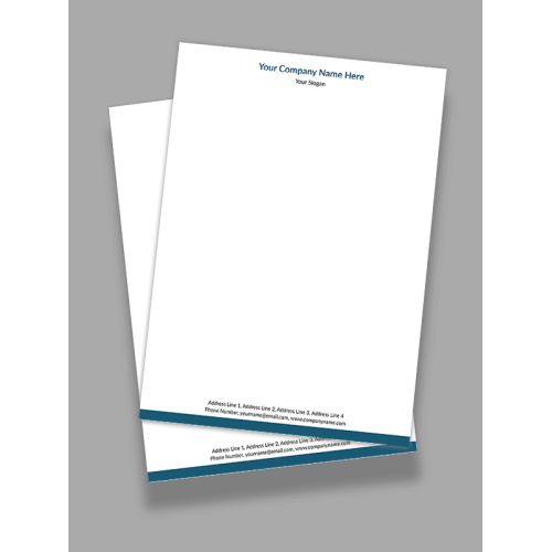 Industry Letterhead Design