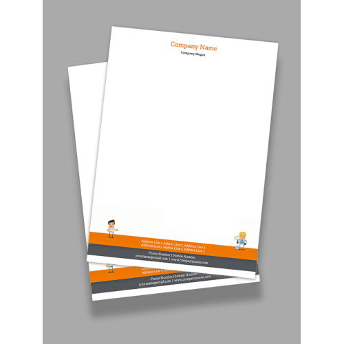 painter Letterhead Design