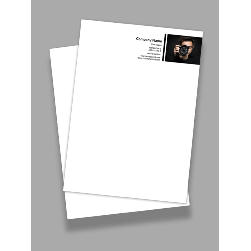 Photography Letterhead
