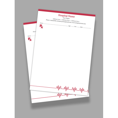 Rx pad Prescription Pad Design