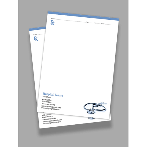 Rx pad Prescription Pad Design