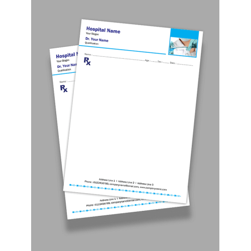 Laboratory Prescription Pad Design