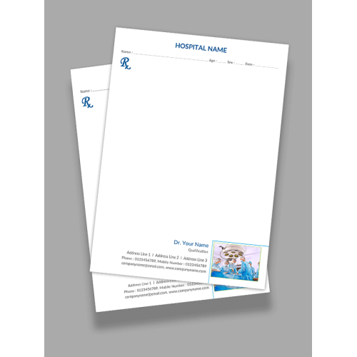 Surgeon Prescription Pad Design