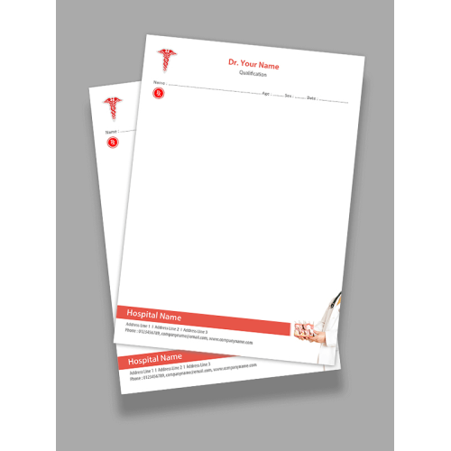 Skin Specialist Prescription Pad Design