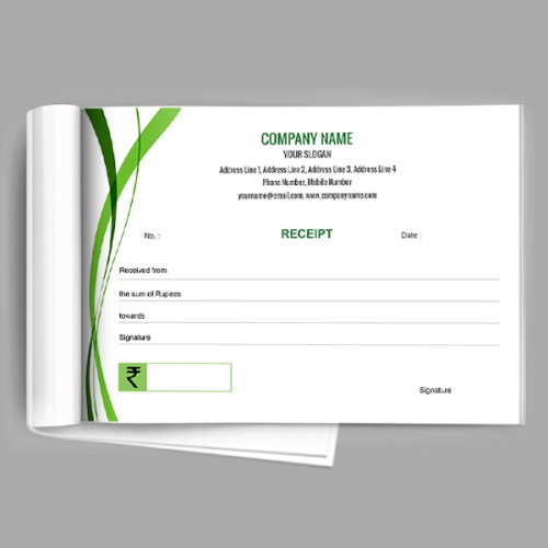 Professional Receipt Design