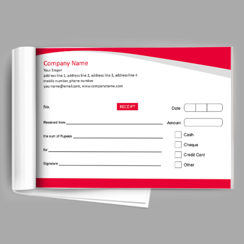 Premium Receipt Design