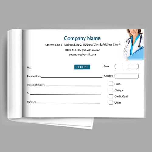 Doctor's Receipt Design