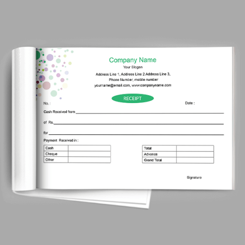 Classic Receipt Design