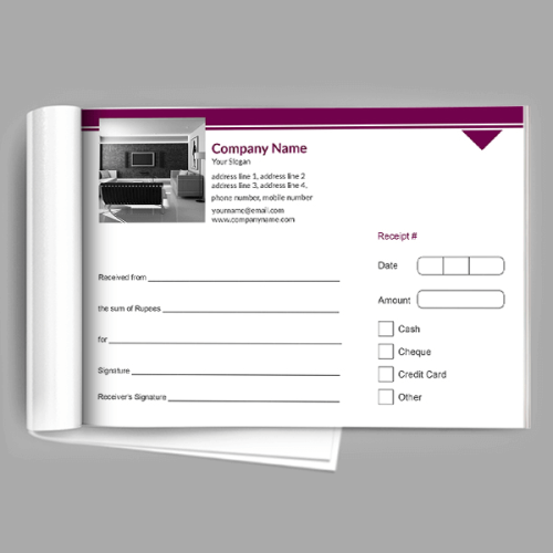 Simple Receipt Book