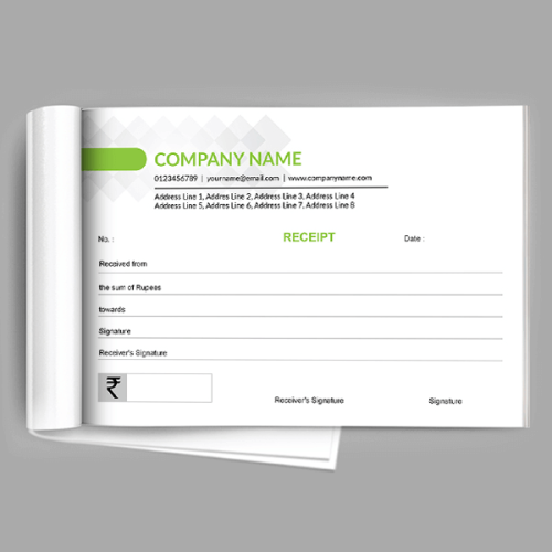 Executive Receipt Book