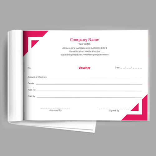 Engineer Voucher Book