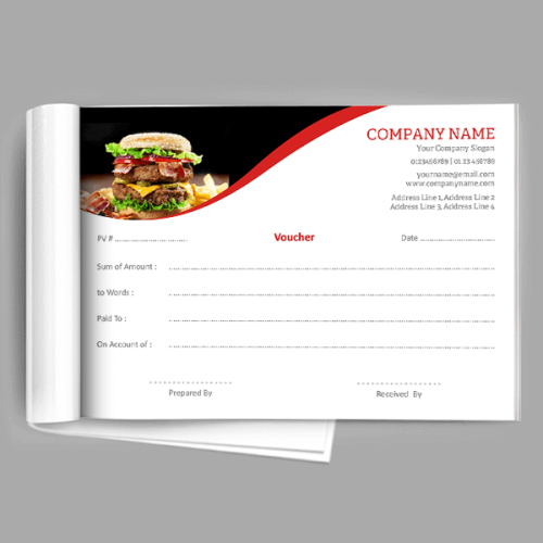 Red Voucher Book