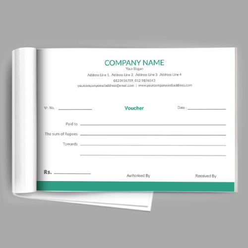 Simple Voucher Book
