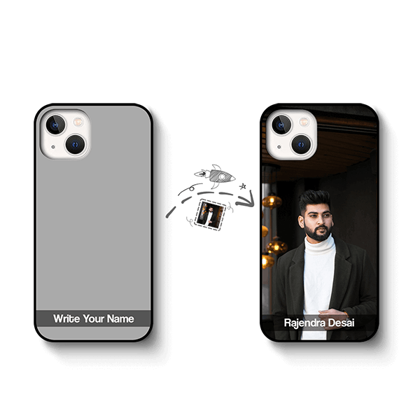 iPhone 13 - Customized Photo Printing on Mobile Back Cover Online
