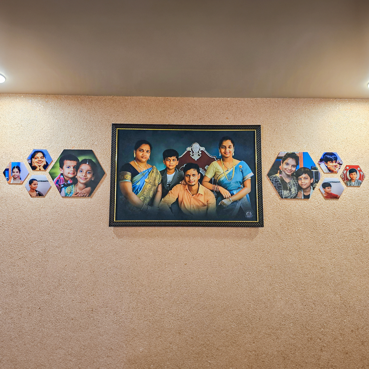 Full Pic Upload Design: Portrait Aluminium Photo Frame with Image ...